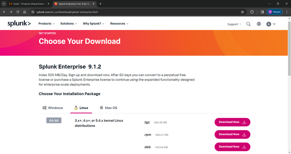 Splunk Enterprise - Part 1