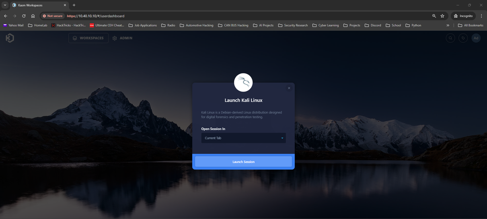 Introduction to Kasm Workspaces